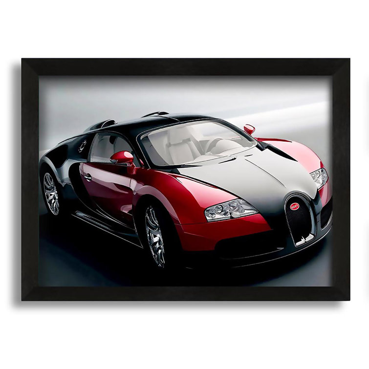 Latitude Run Bugatti Veyron Ready For The Drive - Single Picture Frame ...