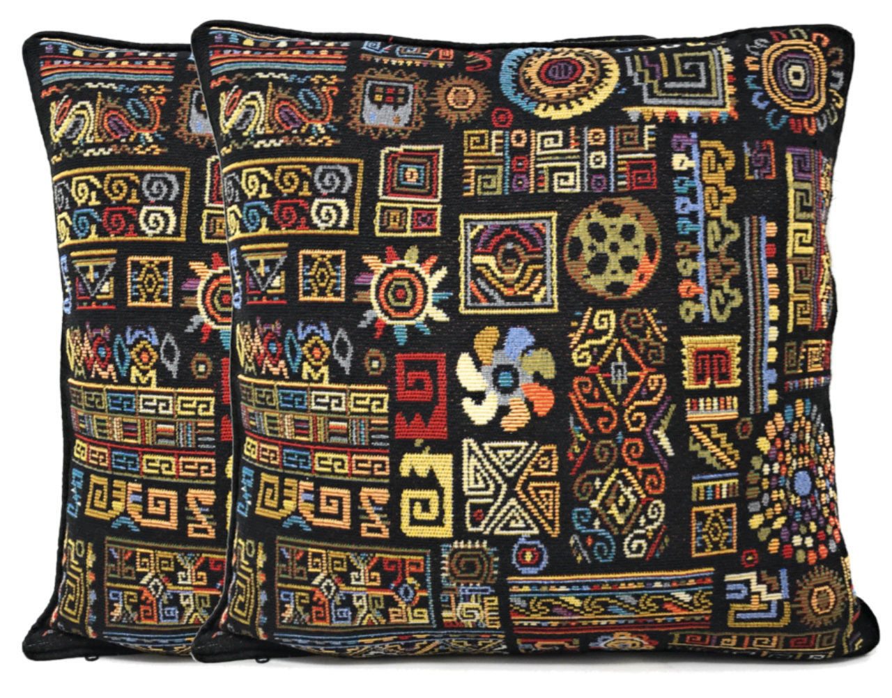 DaDa Bedding Ethnic Ornaments Throw Pillow Cover & Reviews | Wayfair