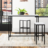 Seats 2 Bar & Counter Height Dining Sets You'll Love | Wayfair