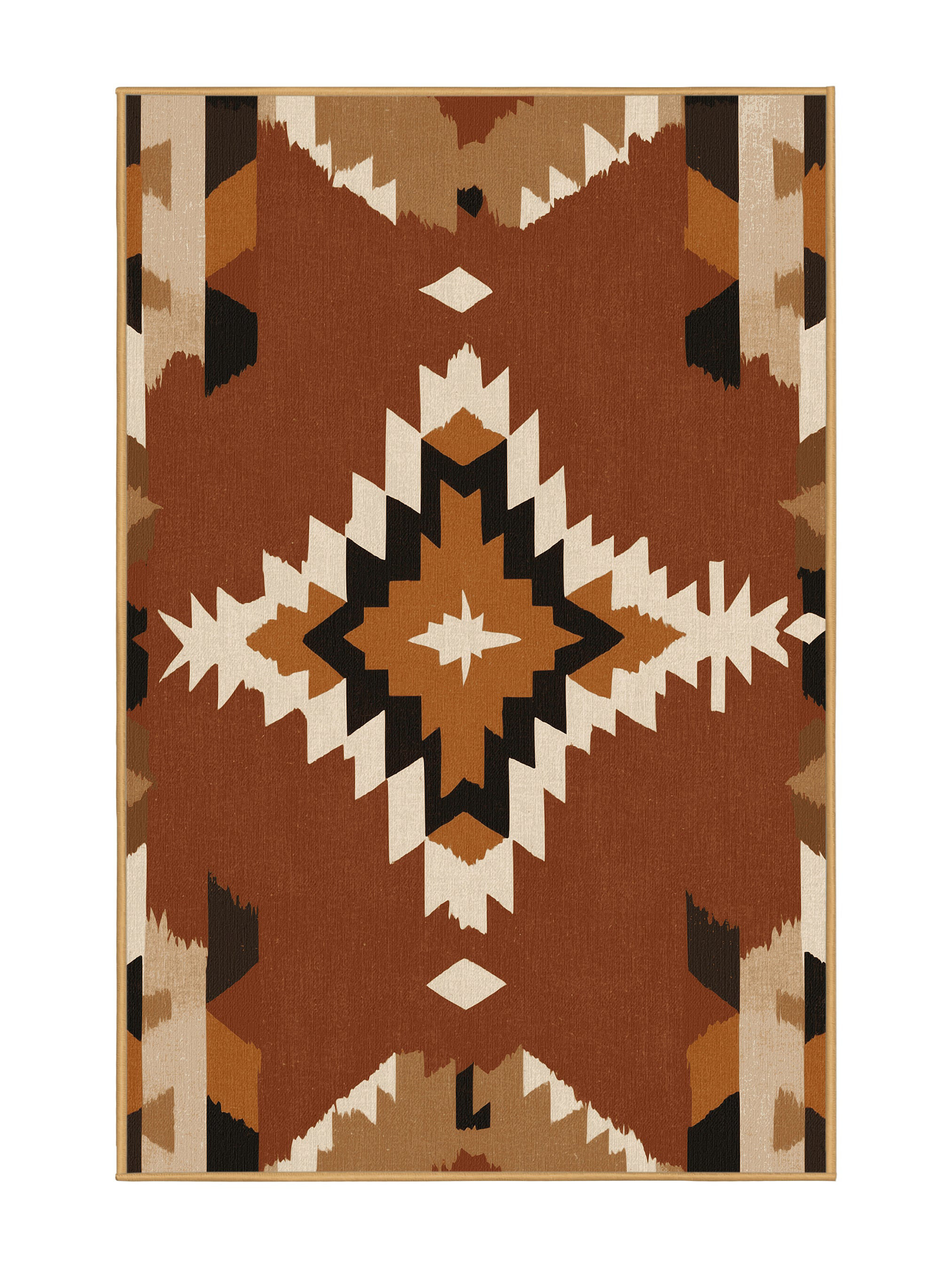Union Rustic Clay Horizons Rug | Wayfair
