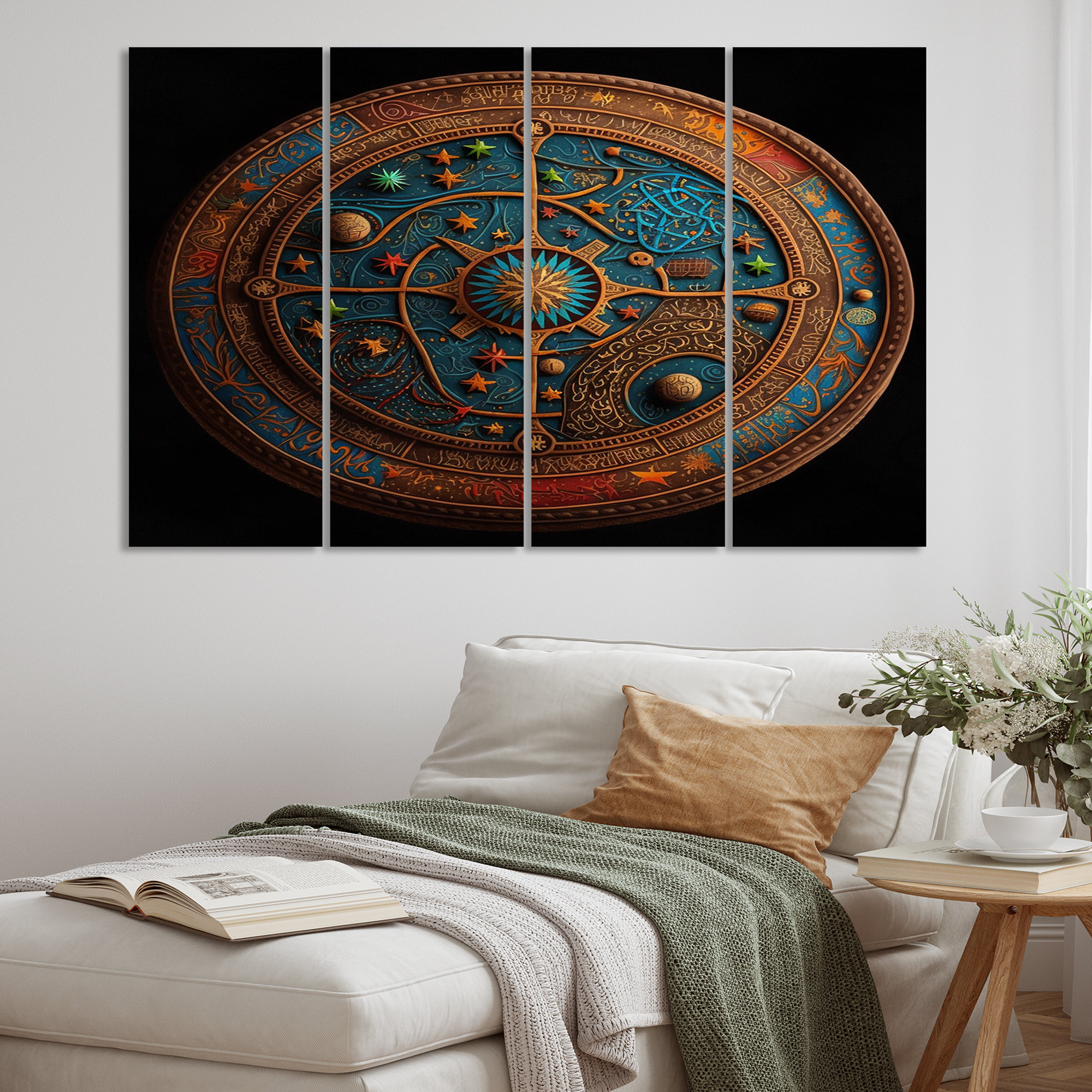 DesignArt Ancient Cosmic Cartography I " Ancient Cosmic Cartography I ...