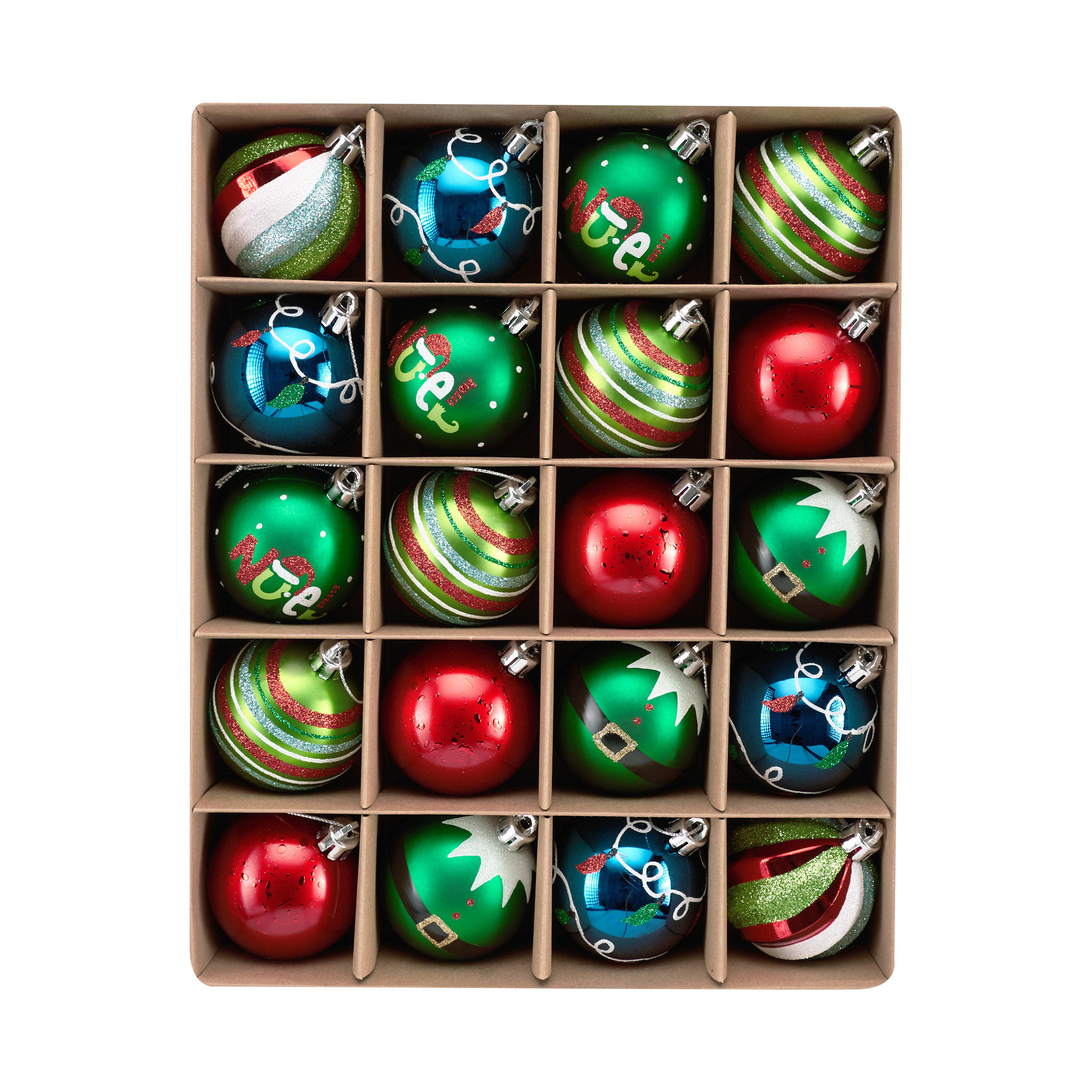 The Holiday Aisle® Ornements de Noël incassables 20 carats Kaimani et ...