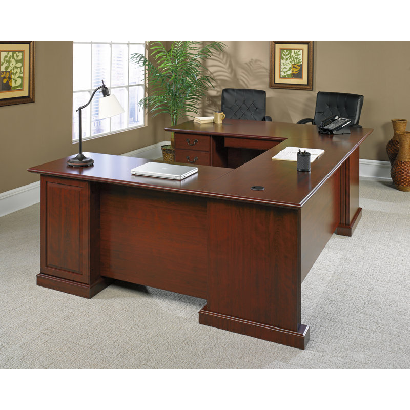 Lark Manor™ Heritage Hill 72 inches U-shaped Desk Connector Kit | Wayfair
