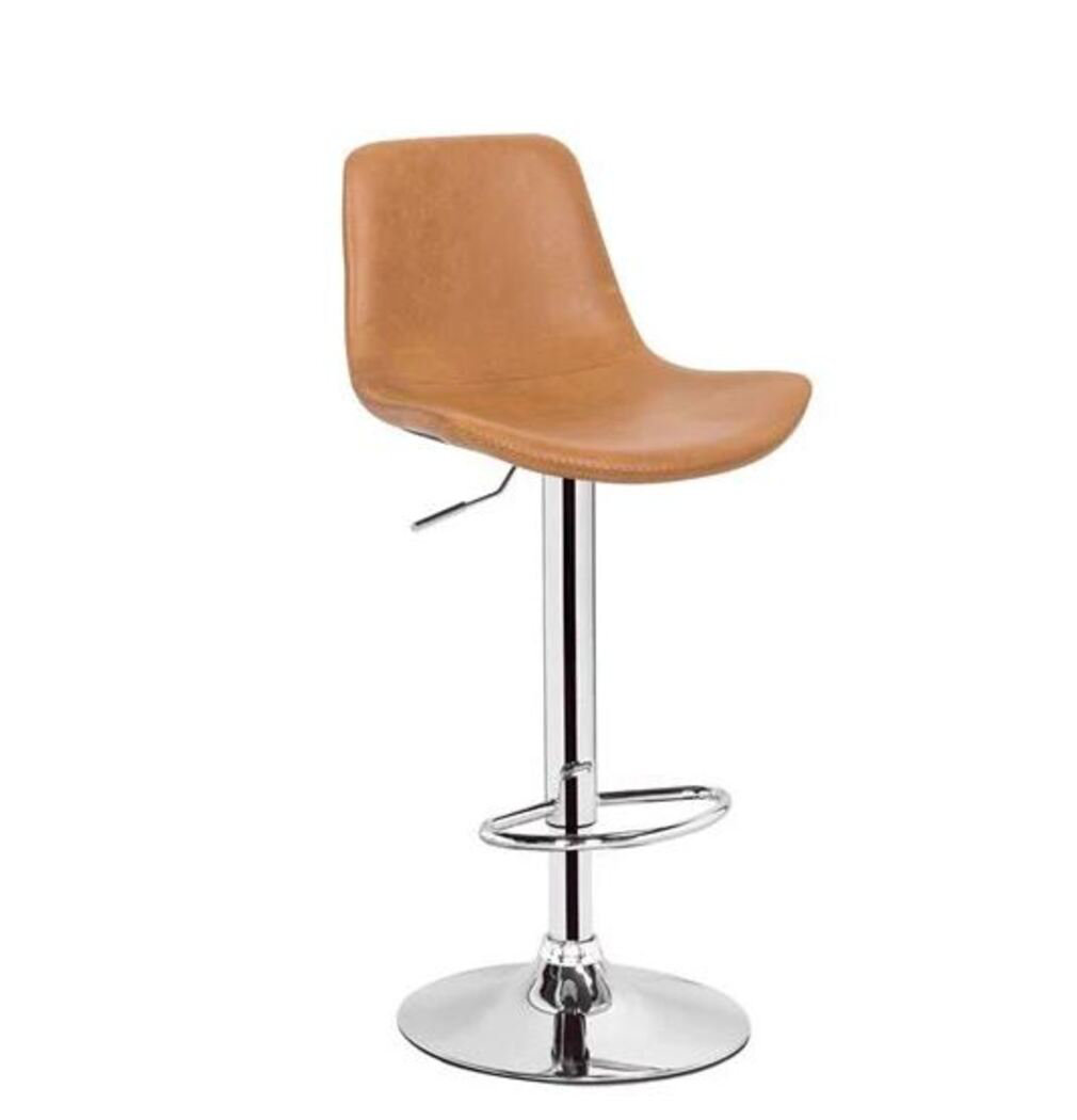 Walnut Decor Ranaee Adjustable Stool | Wayfair