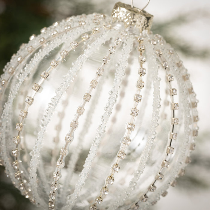 The Holiday Aisle® Glass Christmas Ball Ornament | Wayfair