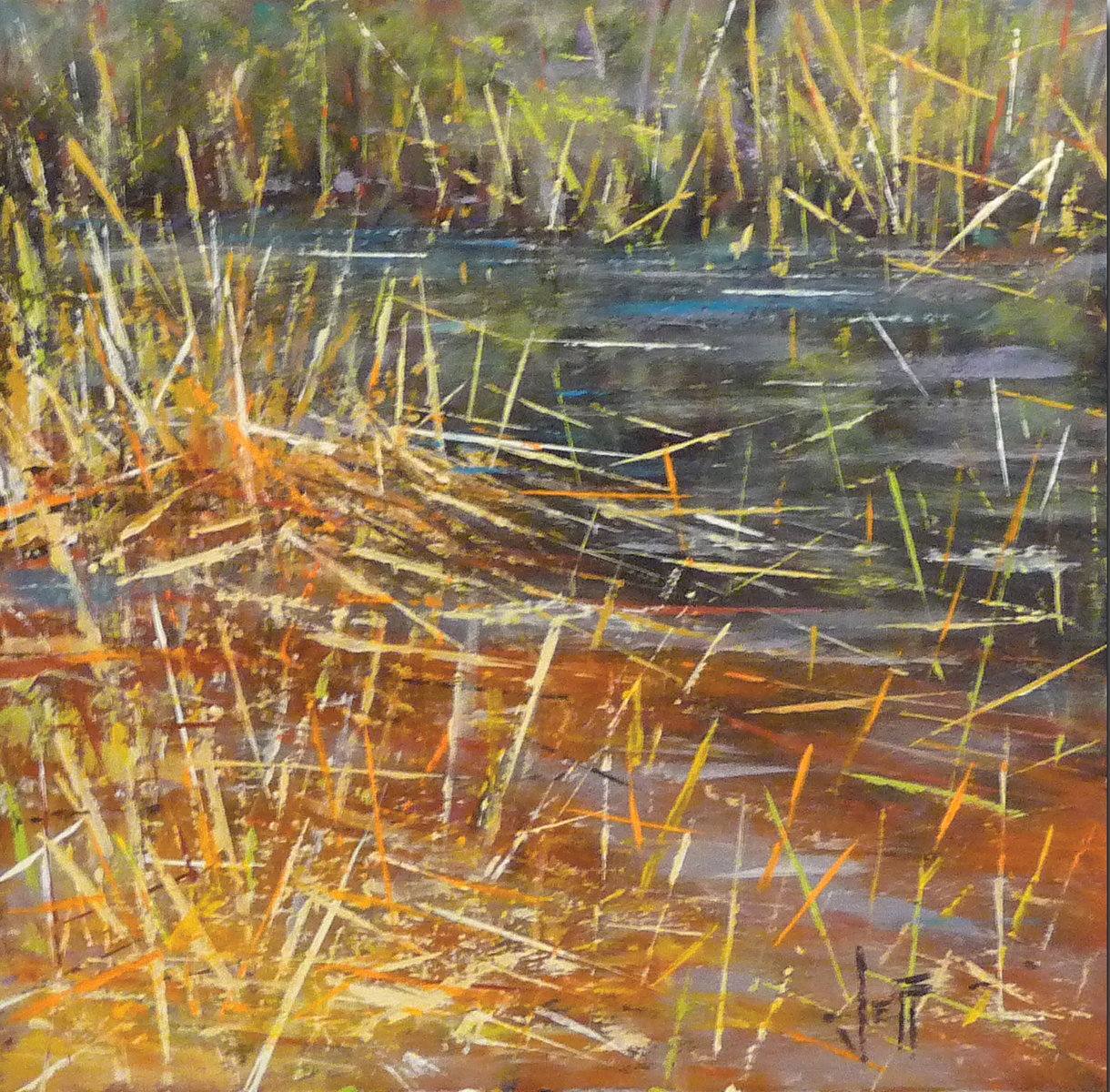 The Finishing Touch 'Reedy Pool' by Jeff Boutin Painting Print on ...