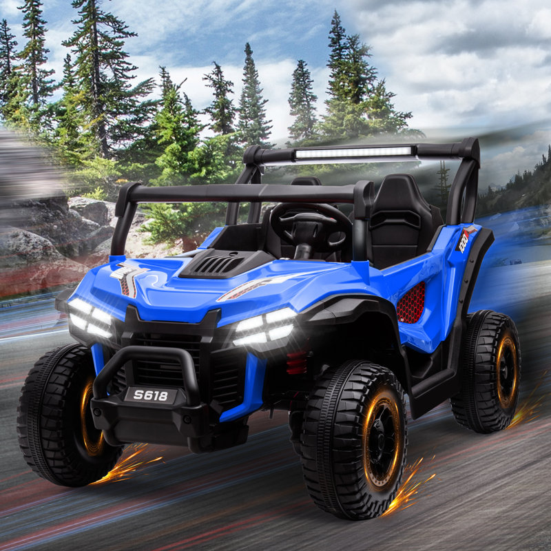 Kulamoon 24V Kids Ride On Toy Car Utv For Kids, 2 Seater & Reviews ...