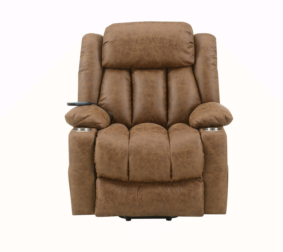 Wildon Home® Power Lift Recliner With Massage And Heating | Wayfair