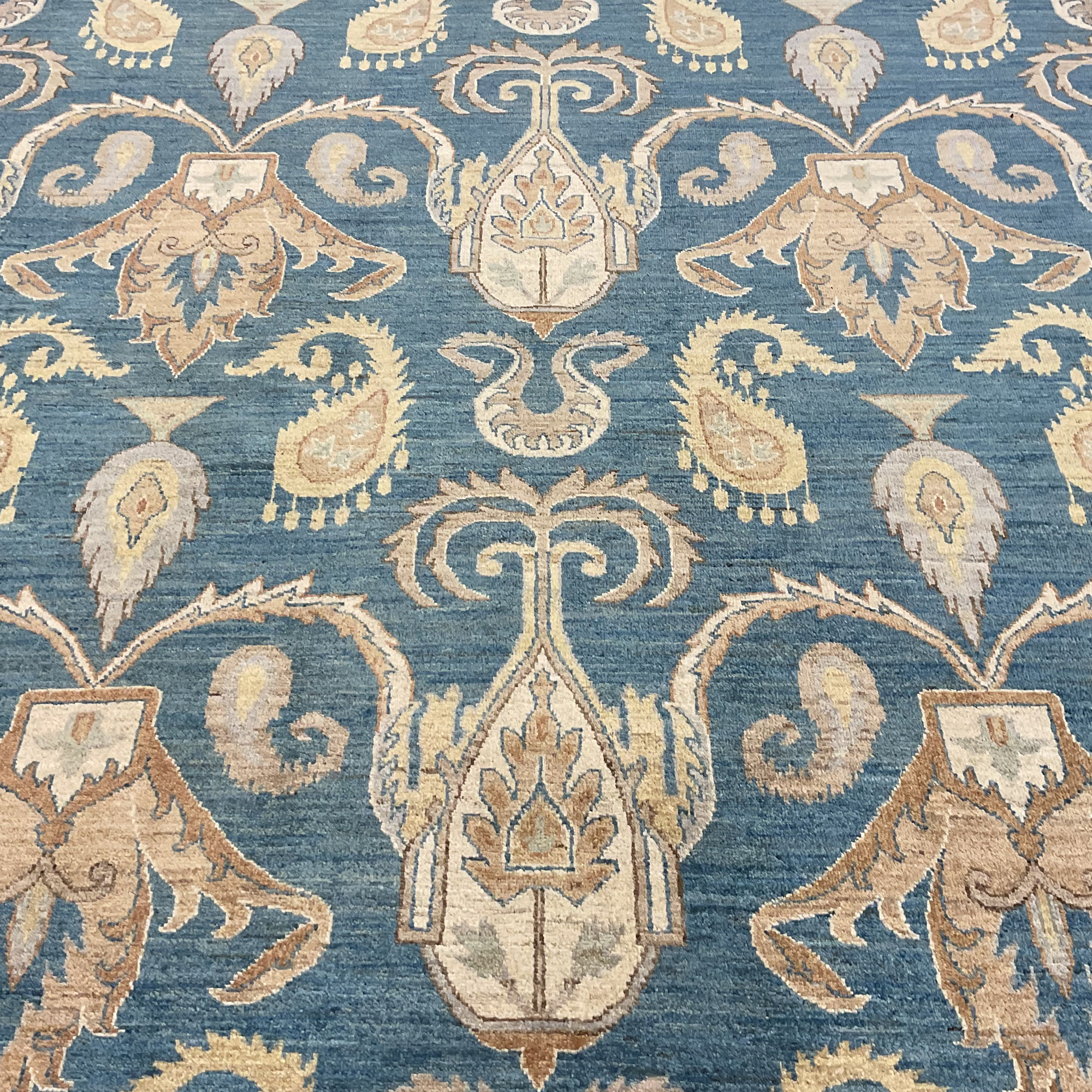 Bungalow Rose Handmade Ikat Wool Rug | Wayfair