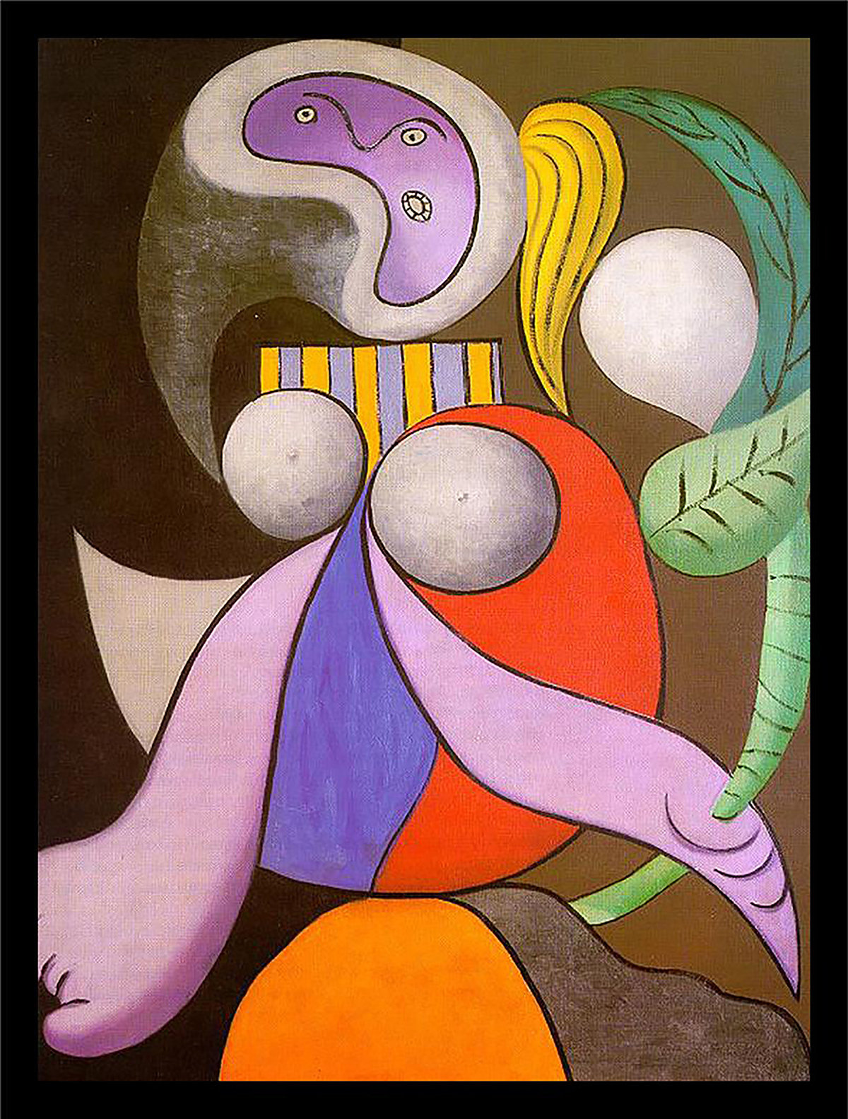 Vault W Artwork A Flower Woman Femme a La Fleur 1932 by Pablo Picasso ...