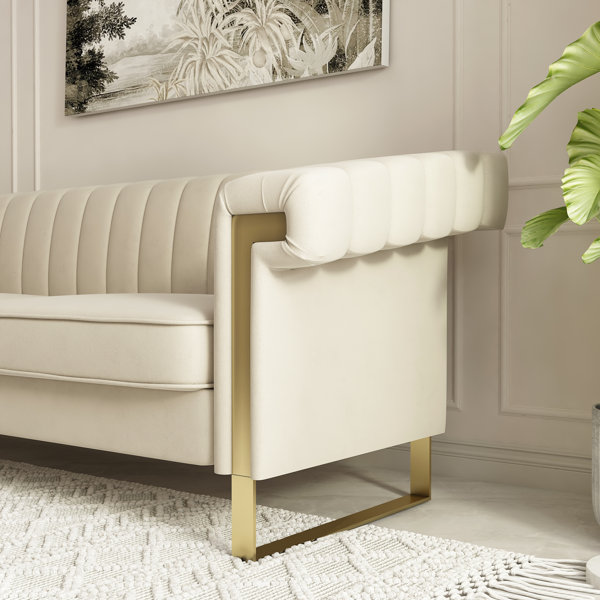 Mercer41 Kevionna 83.86'' Upholstered Sofa | Wayfair