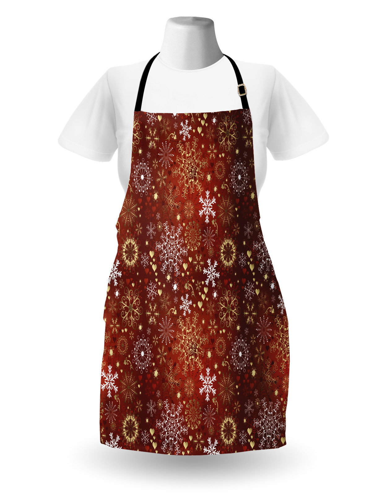 The Holiday Aisle® Winter Apron Unisex, Vintage Xmas, Adult Size ...