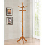 Astoria Grand Marriott Solid Wood Freestanding 11 - Hook Coat Rack ...