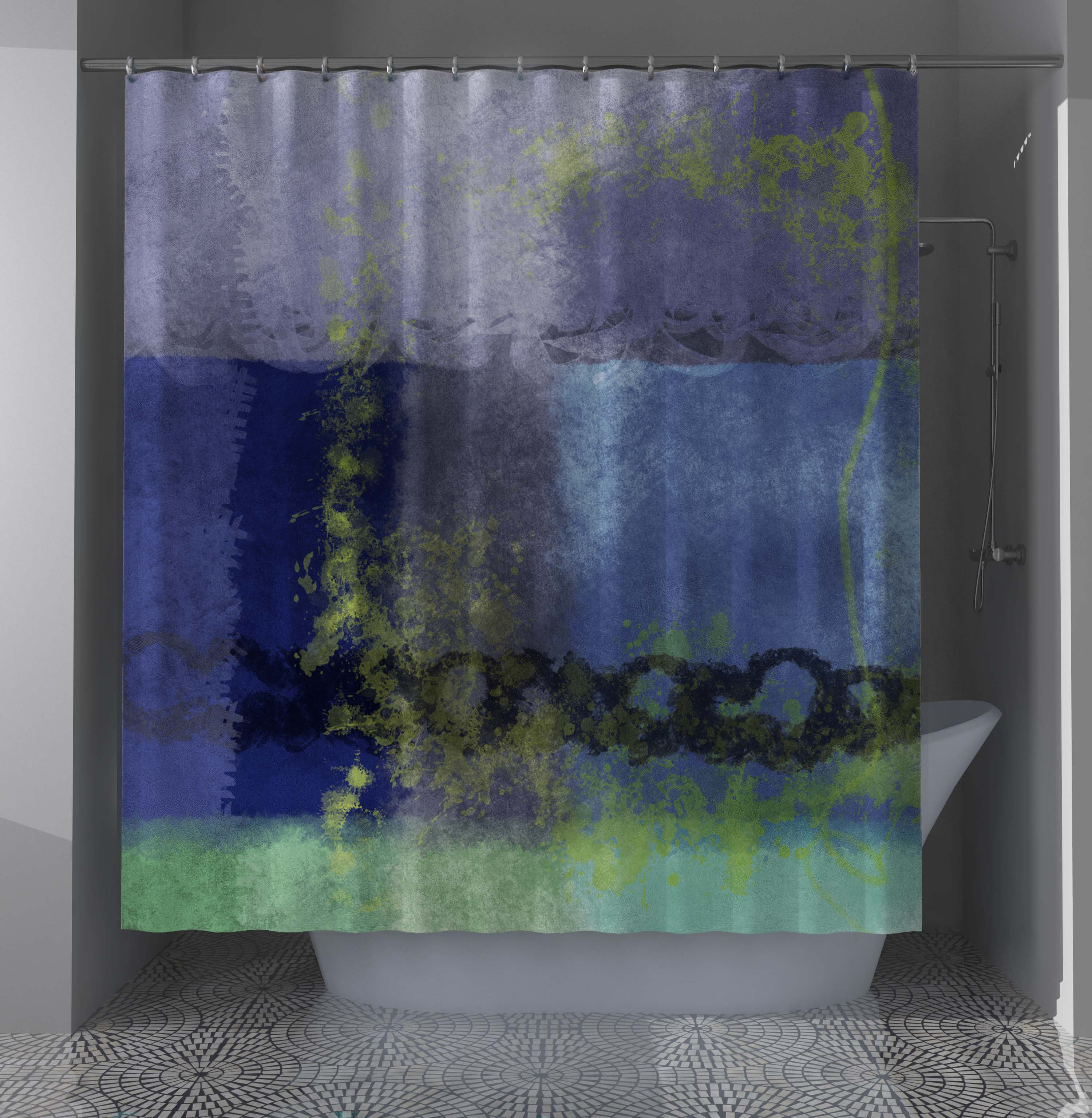 East Urban Home Keedan Shower Curtain | Wayfair