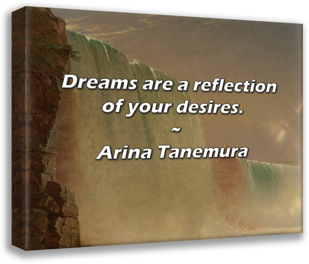 ATX Art Group LLC Arina Tanemura Quote: Dreams are a reflection of your ...