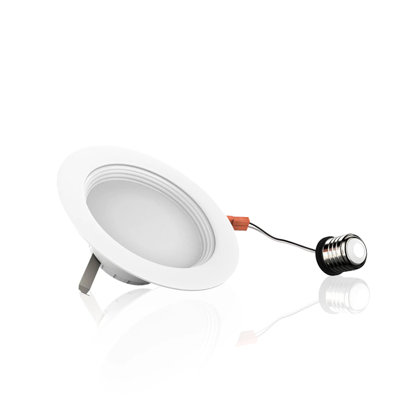 Wen Lighting 4" Dimmable LED Retrofit Recessed Lighting Kit | Wayfair