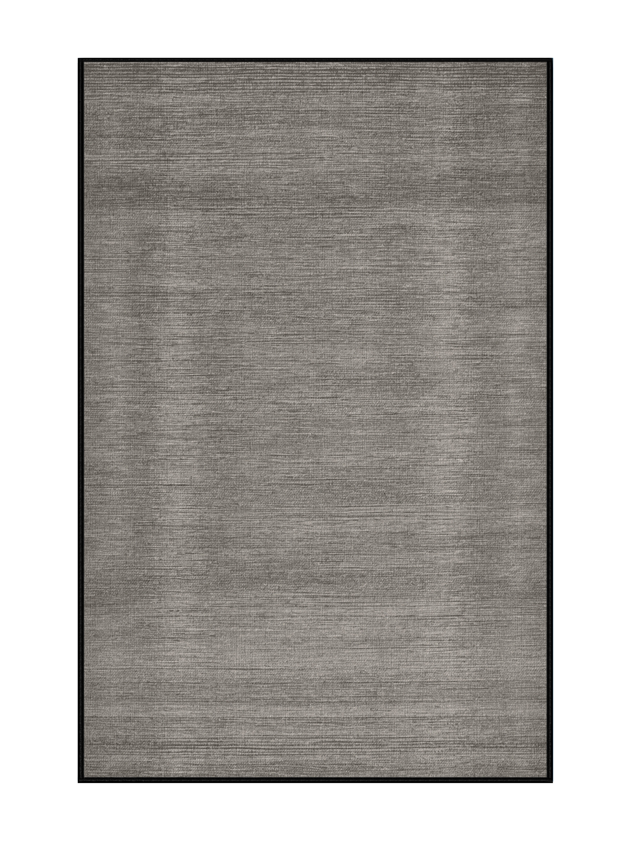 Hokku Designs Machine Washable Solid Black Area Rug | Wayfair