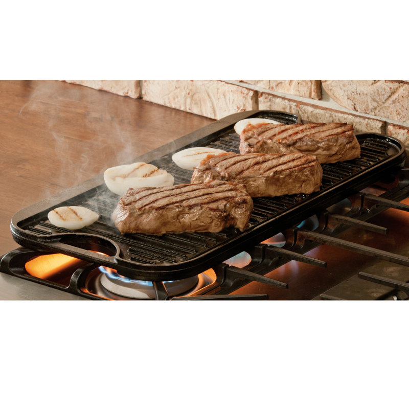 Lodge Pro-Grid Reversible Grill/Griddle & Reviews | Wayfair