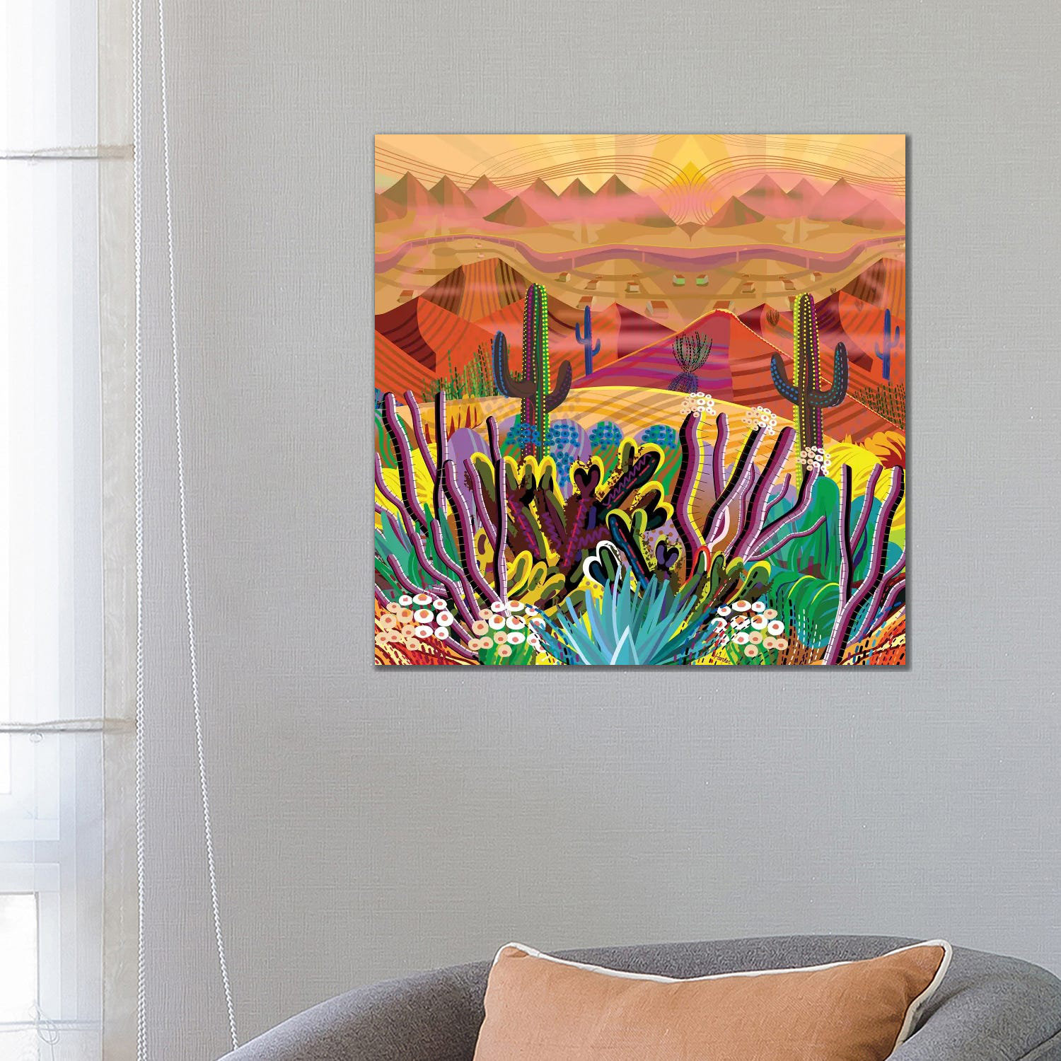East Urban Home Paradise Valley by Charles Harker - Graphic Art Print ...