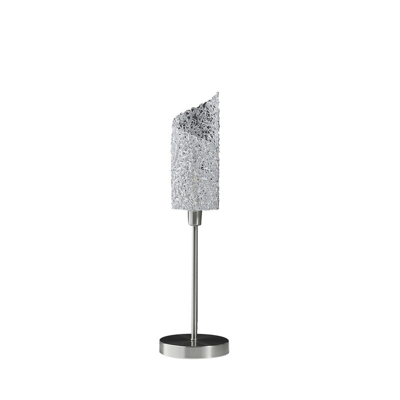 Wrought Studio™ Concave Aluminum Table Lamp | Wayfair
