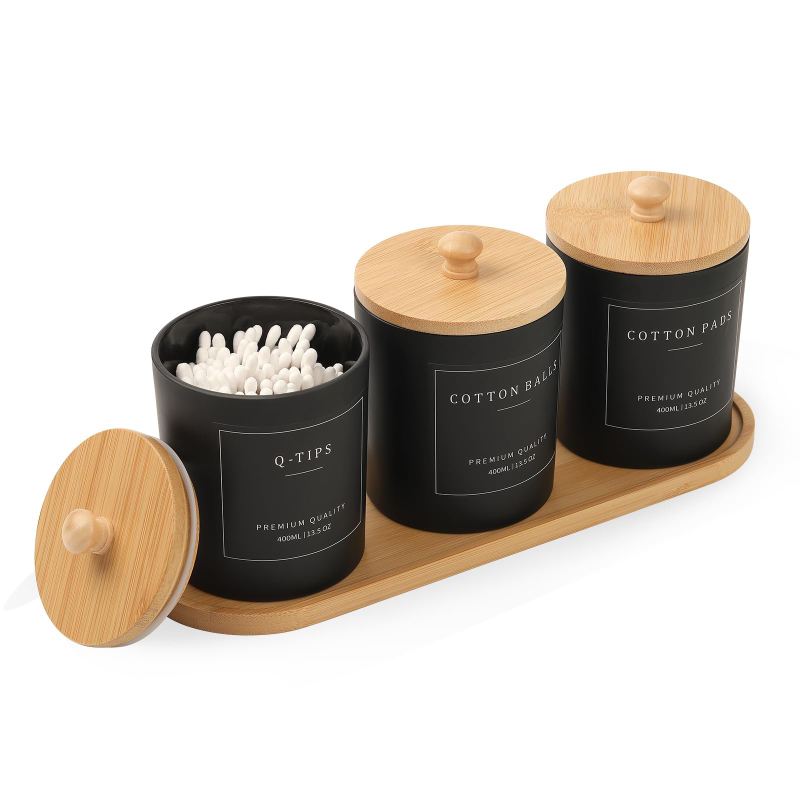 Latitude Run® Cotton Swab Holder/Bathroom Organizers And Storage ...
