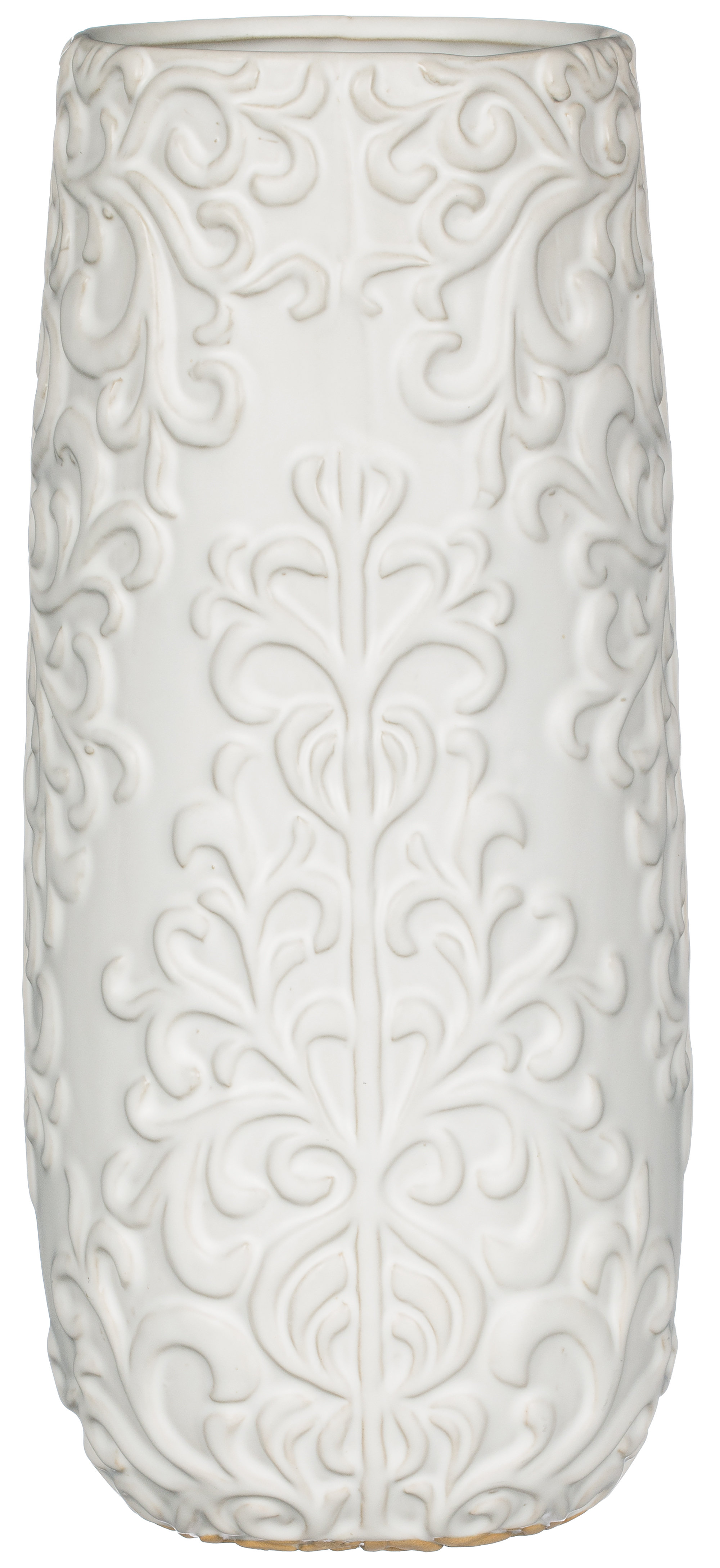 House of Hampton® Baines White 11.5" Indoor / Outdoor Ceramic Table ...