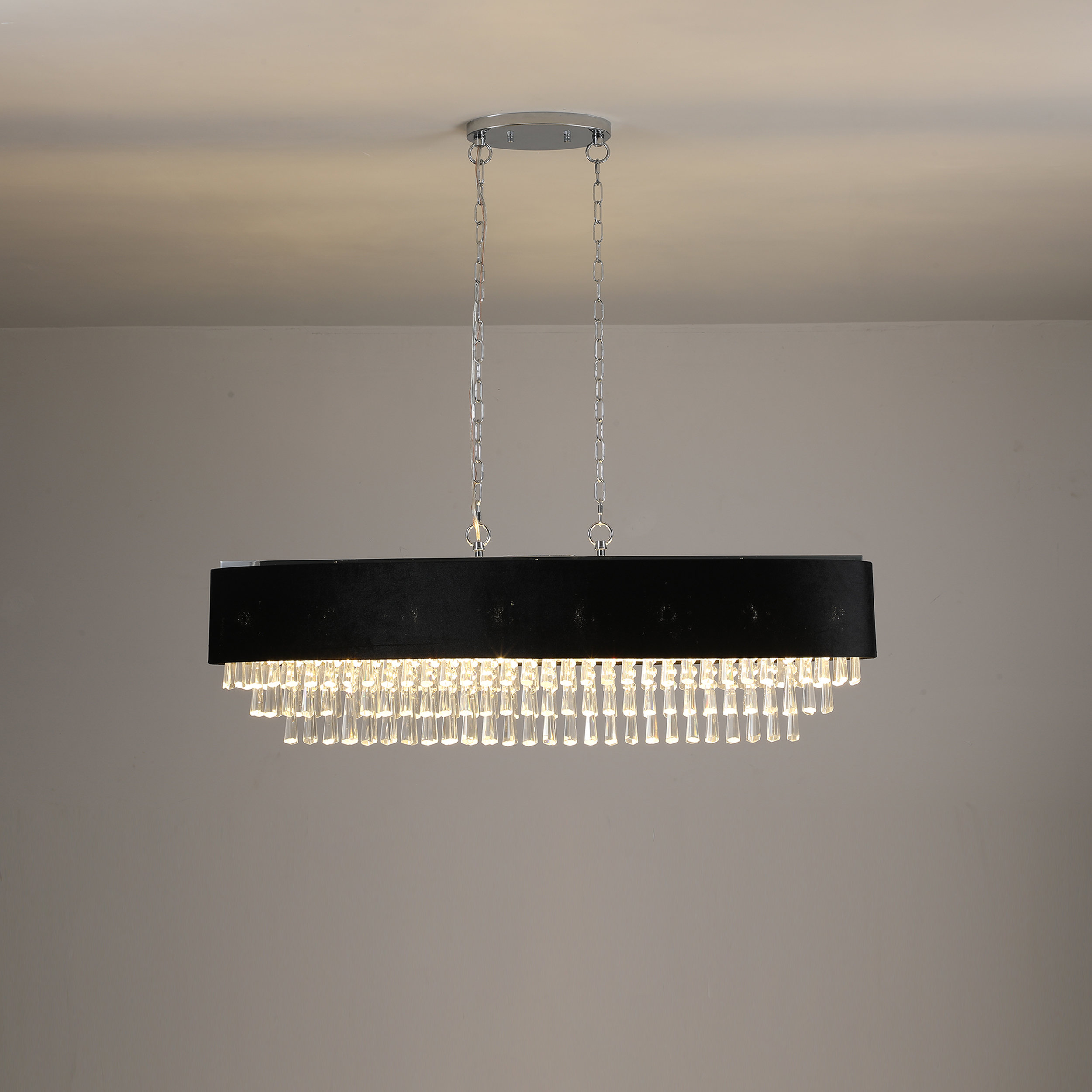 Mercer41 Puetz 8 - Light Crystal Drum Chandelier | Wayfair