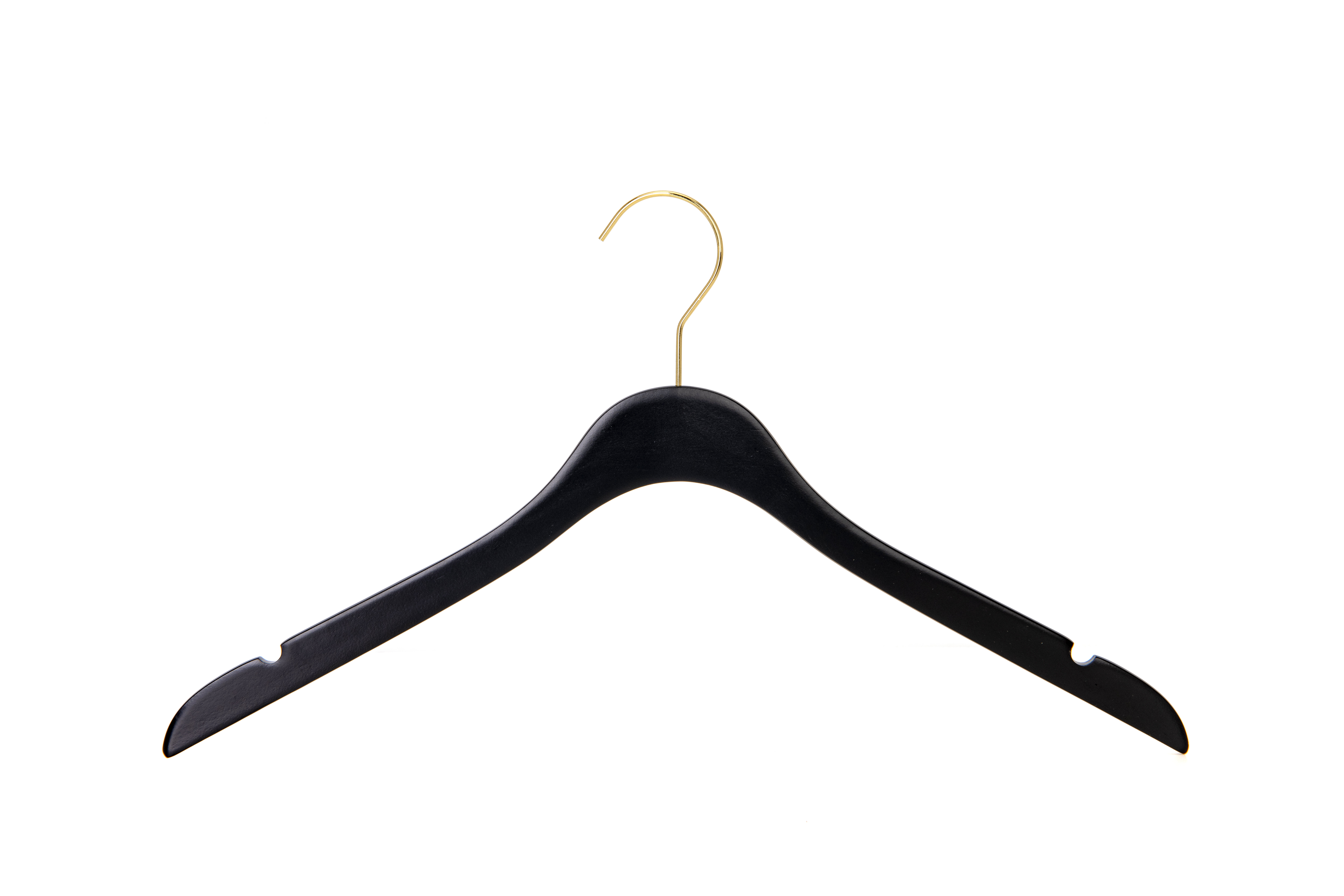Quality Hangers Wood Non-Slip Standard for Dress/Shirt/Sweater | Wayfair
