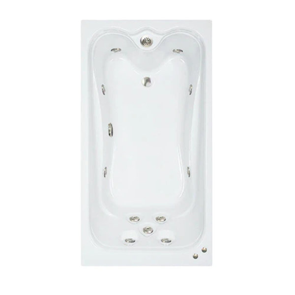 WaterTech 60" L x 32" W Elite Series Drop in Combination Acrylic ...