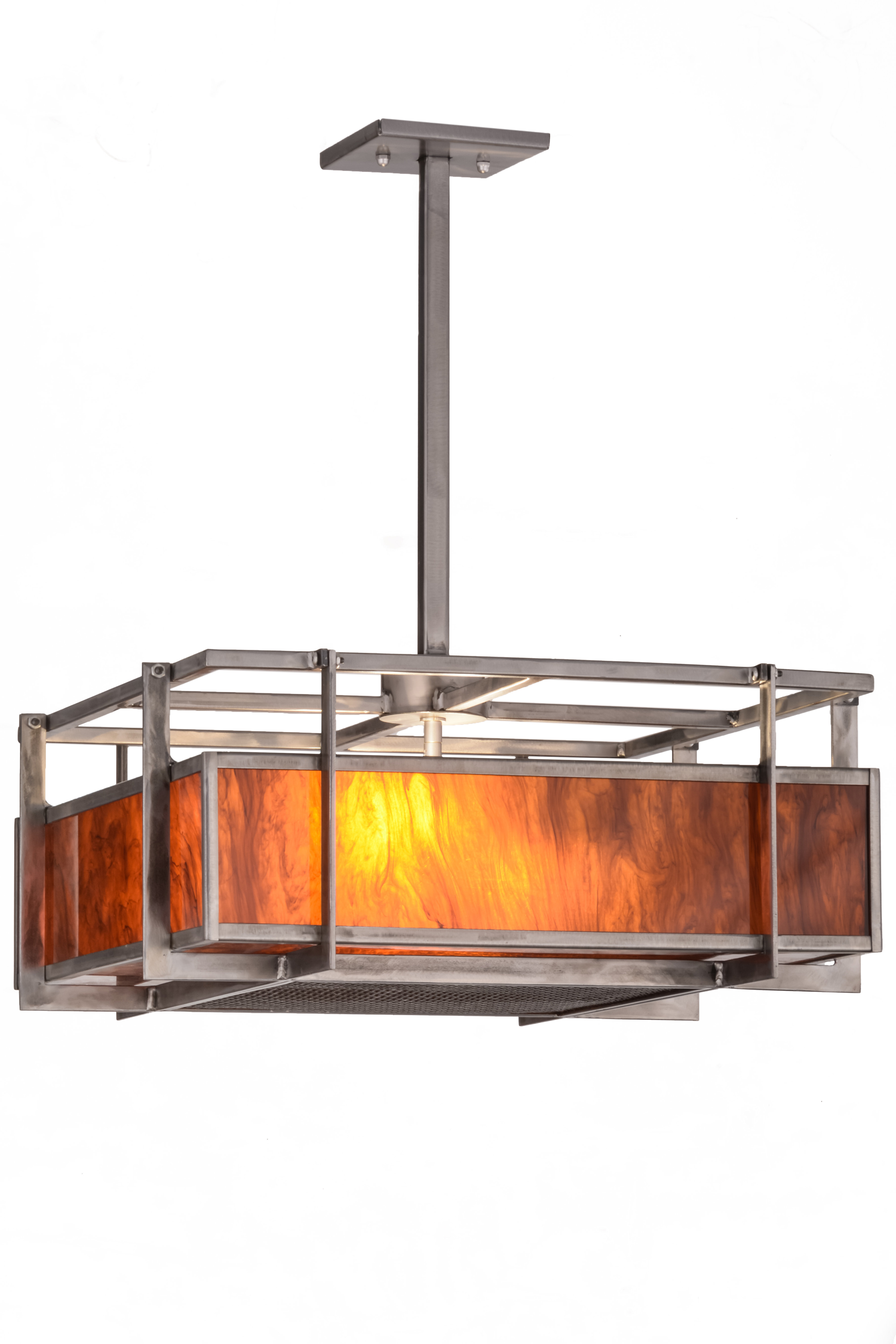 2nd Ave Lighting 20" Square Boulder Creek Pendant | Perigold