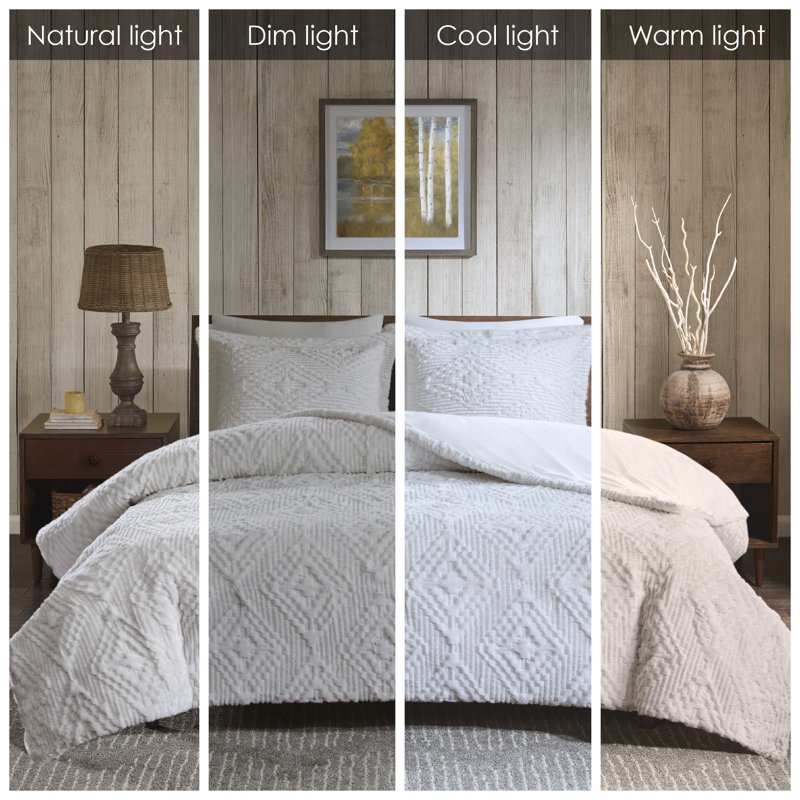 Woolrich Teton Embroidered Plush Quilt Set & Reviews | Wayfair