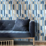 Blue Vinyl Wallpaper You'll Love | Wayfair
