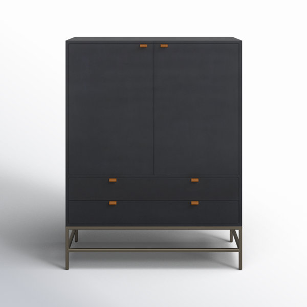Loki Solid Wood Storage Cabinet | Joss & Main