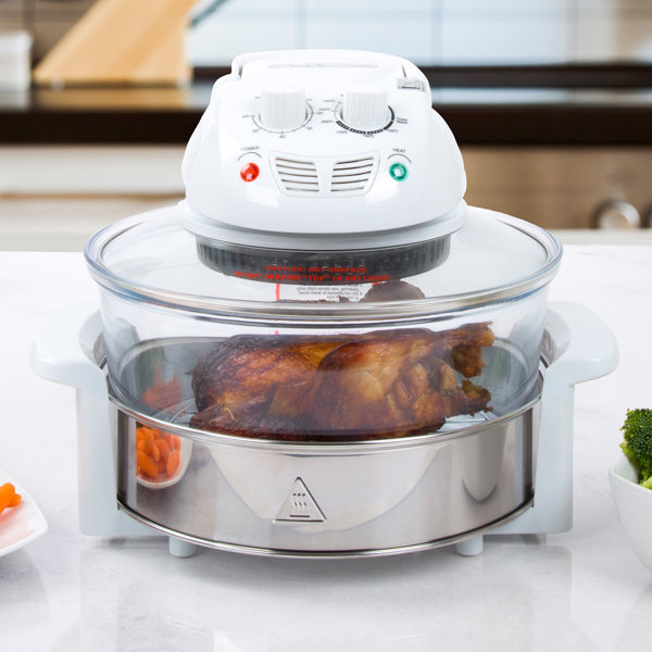 Classic Cuisine Air Fryer - Halogen Oven with 12 to 17 Quart Capacity ...