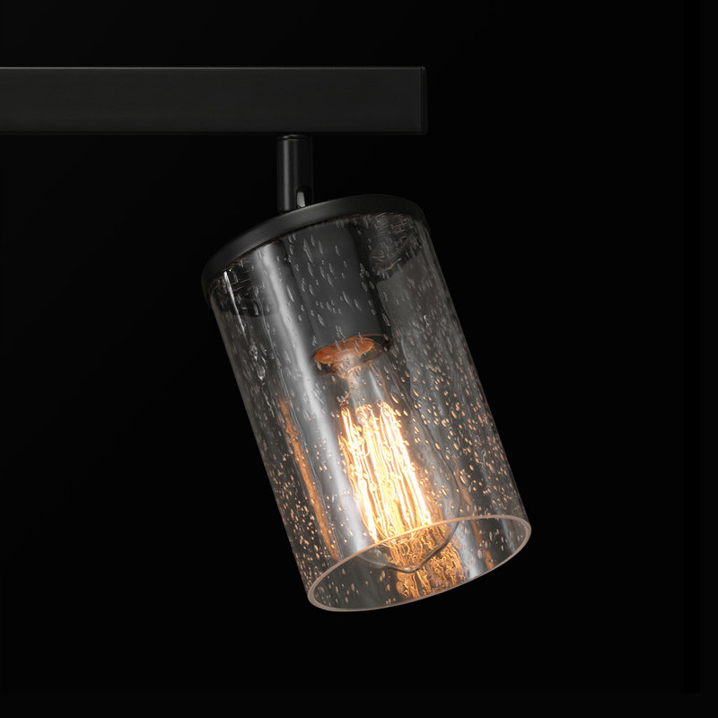 Globe Electric Company Trixie 3-Light Matte Black Track Lighting with ...