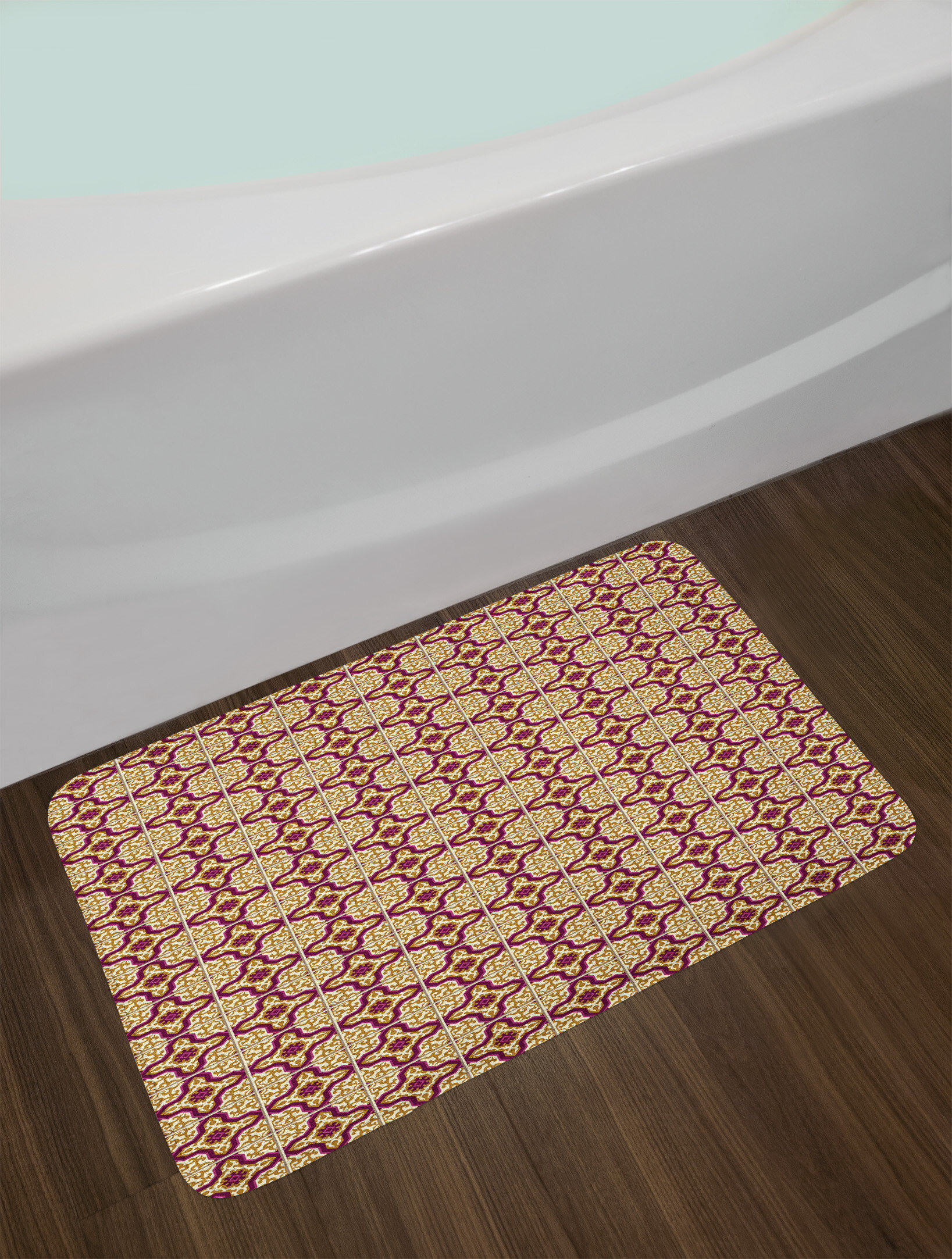 East Urban Home Francise Bath Mat | Wayfair