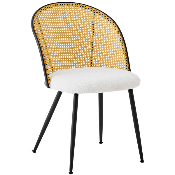 Bay Isle Home™ Aarie Unfinished Fabric Solid Back Side Chair & Reviews ...