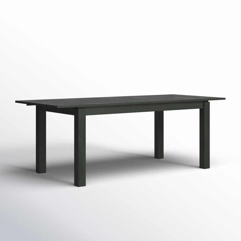 Lark Manor™ Ahupendra Black Dining Table with Butterfly Leaf | Wayfair