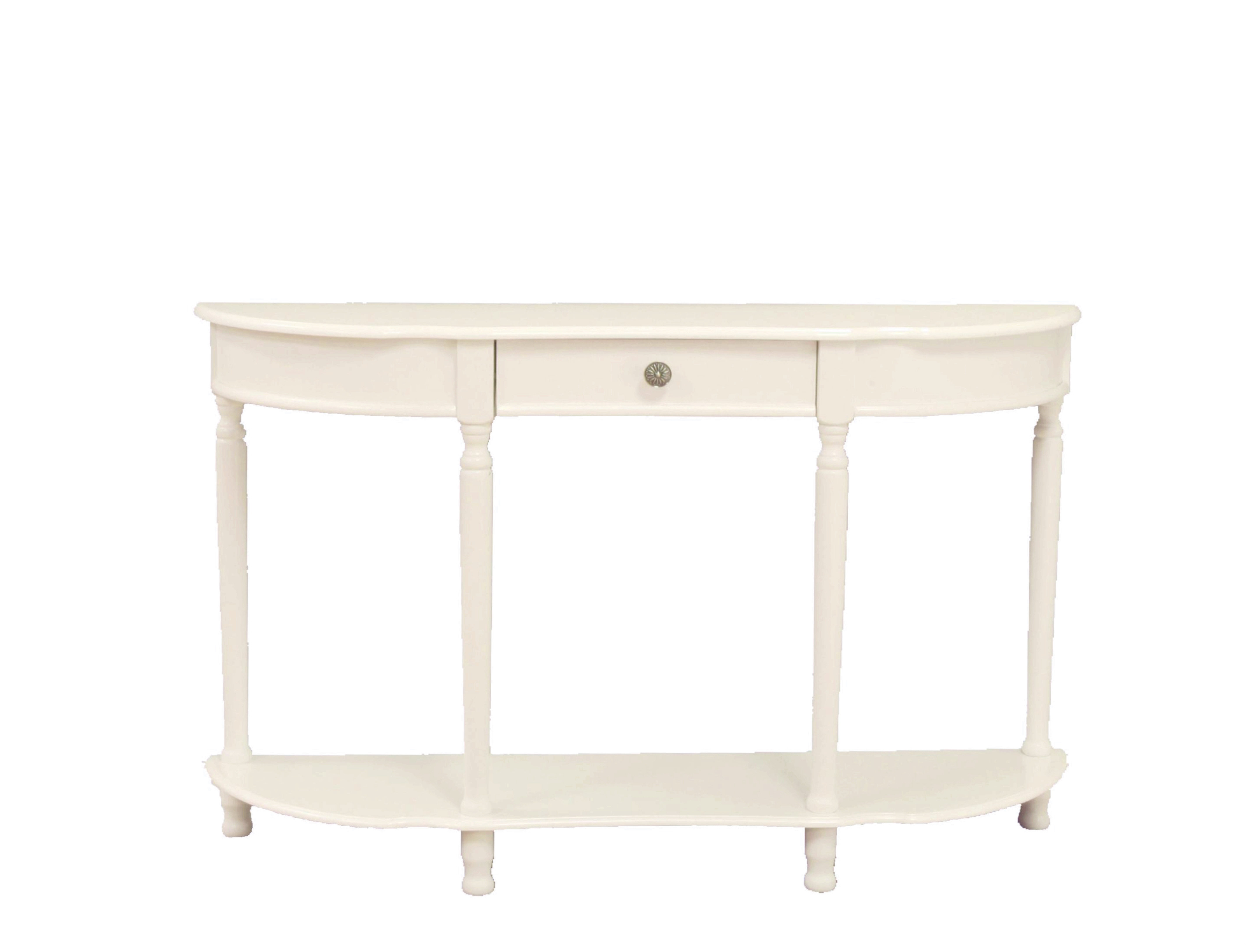 Winston Porter White Console Table - Wayfair Canada