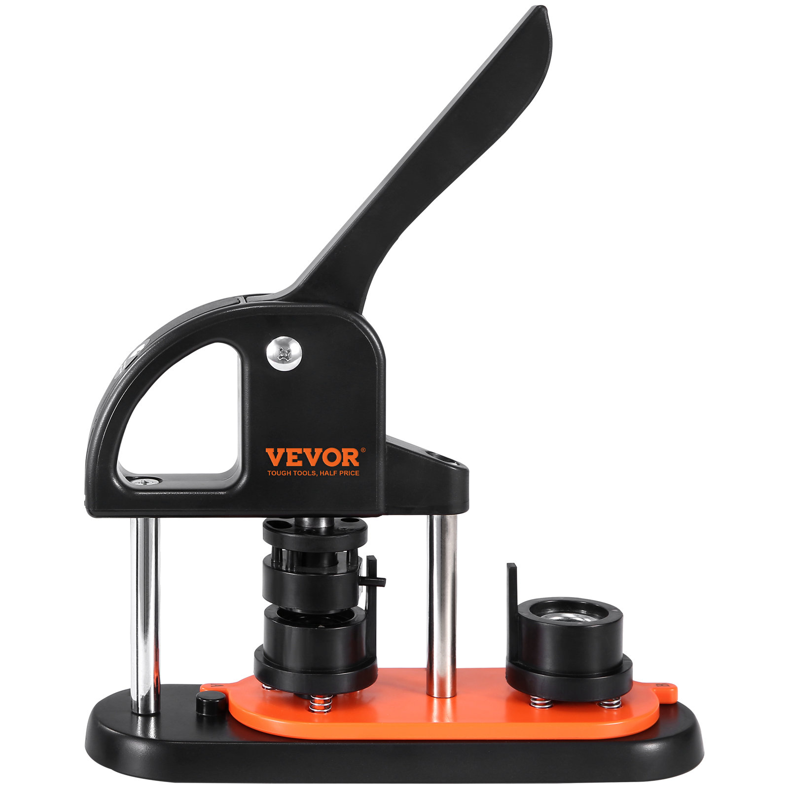 VEVOR Button Maker Machine Pin Badge Maker 0.98" 500 Button Parts and ...