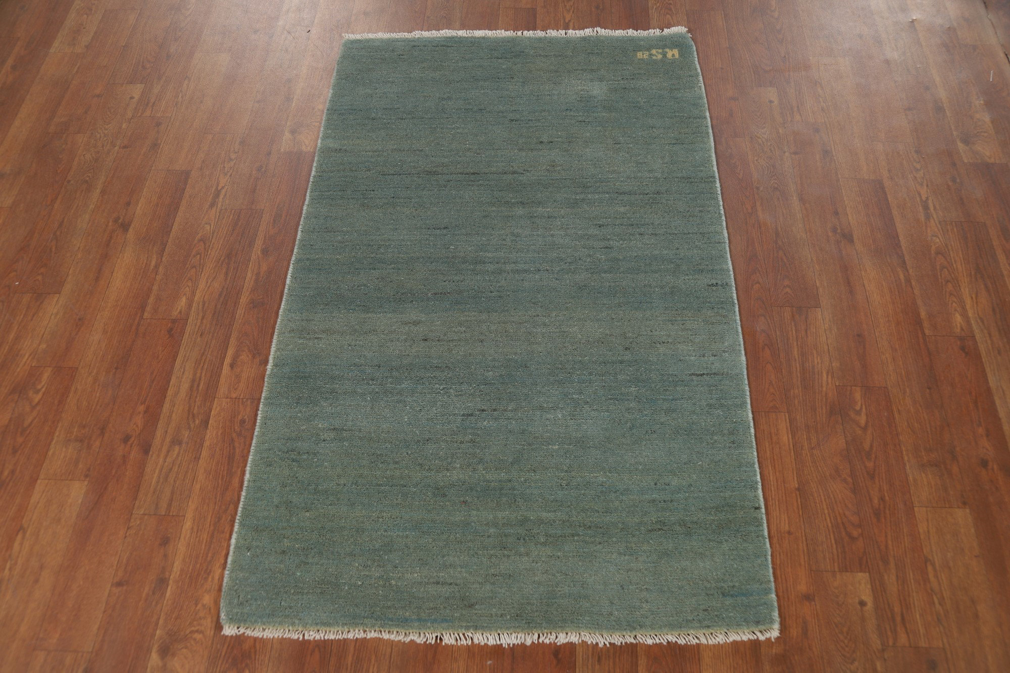 One Allium Way® Green & Blue Gabbeh Modern Foyer Rug 3x4 | Wayfair