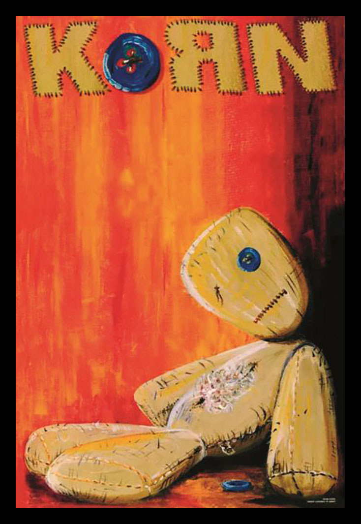 Buy Art For Less Korn Issues Poster Paper Print Framed On Sturdy ...