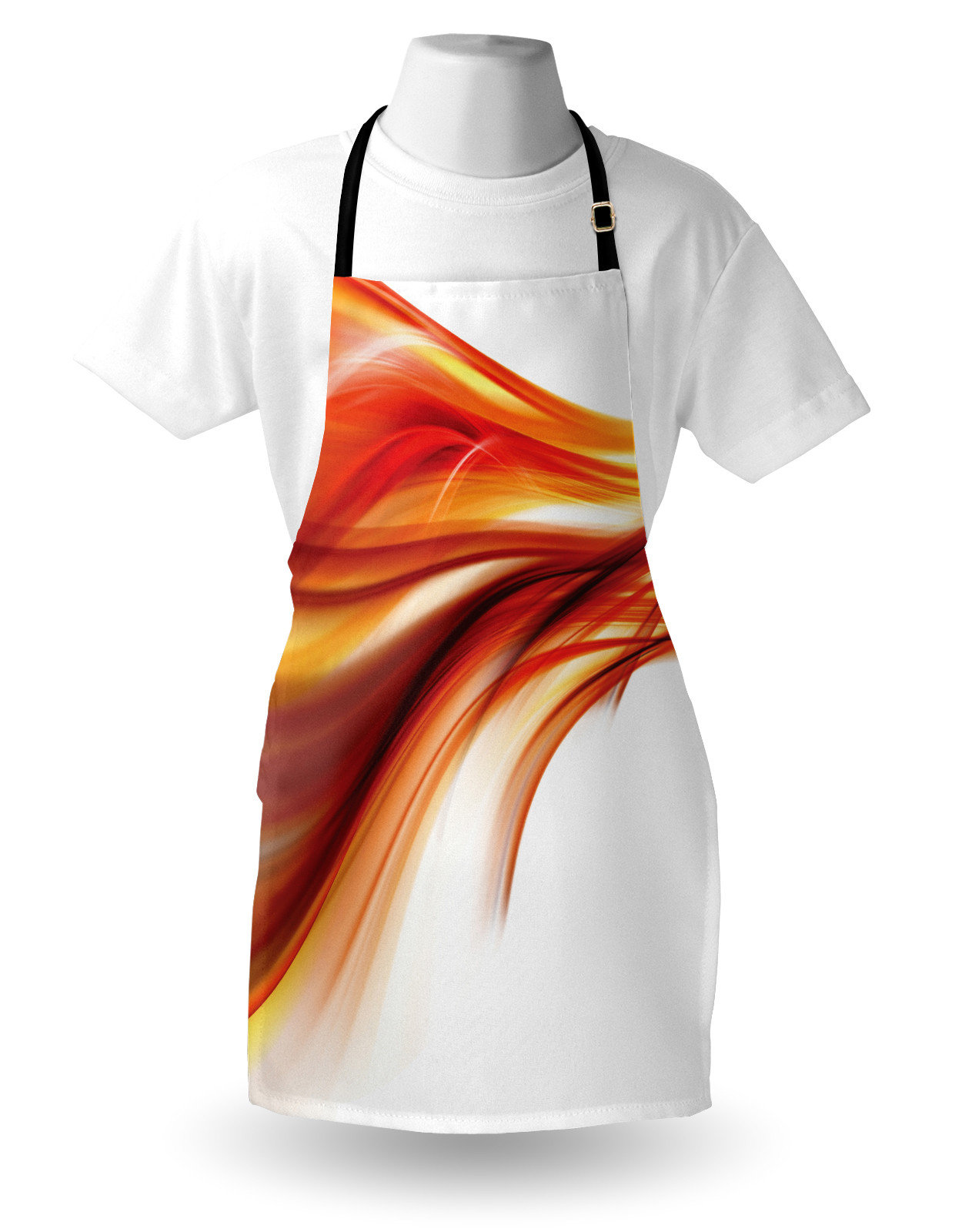 Hokku Designs Modern Apron Unisex Blurred Smock Art Rays Adult Size ...