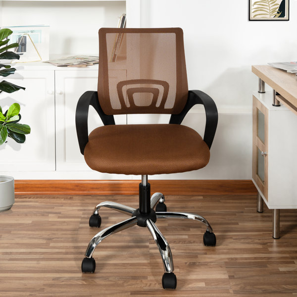 Inbox Zero Ersela Ergonomic Office Chair, Height Adjustable Desk Chair ...