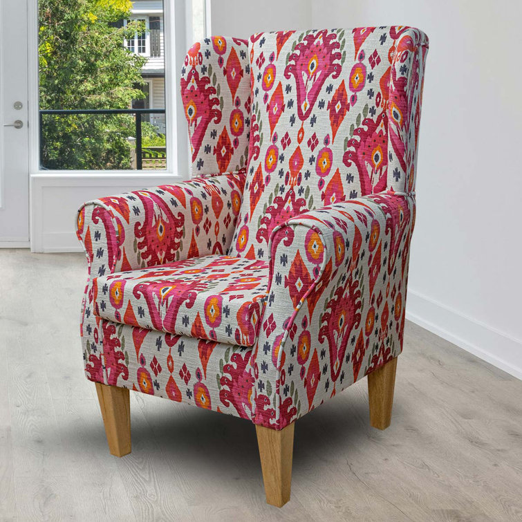 Beaumont Upholstered Wingback Chair | Wayfair.co.uk
