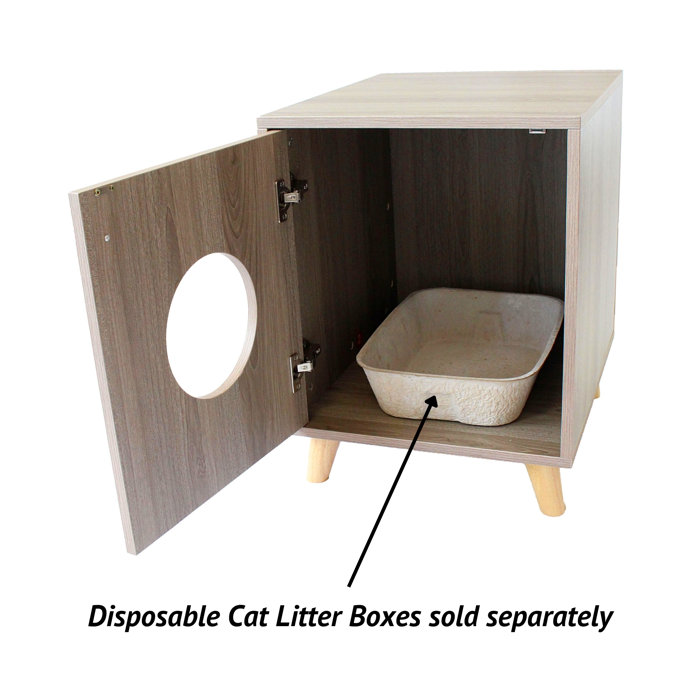 Midlee Litter Box Enclosure & Reviews | Wayfair