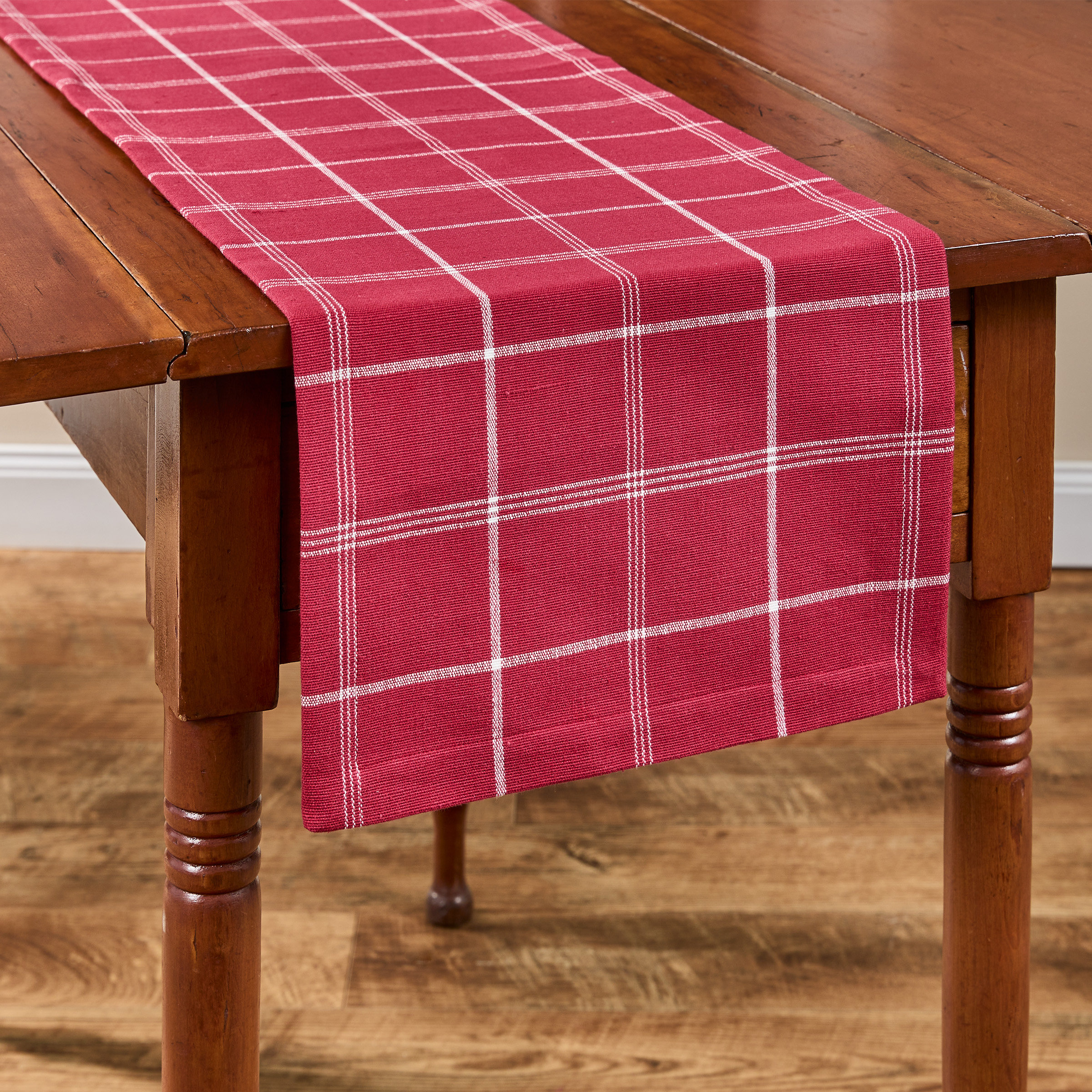 Ebern Designs Patricia Heaton Home Holly Jolly Table Runner 13" | Wayfair