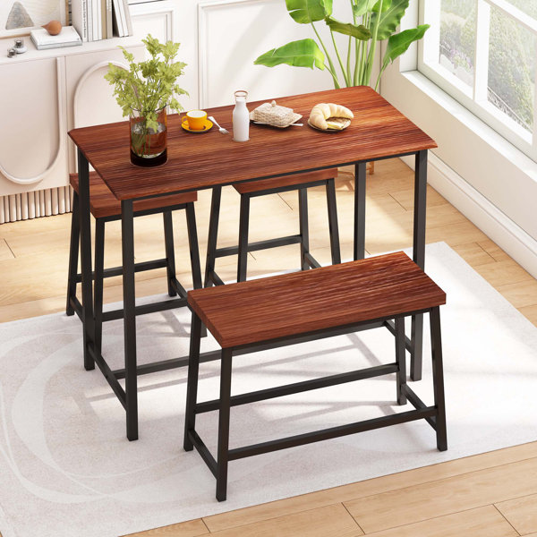 17 Stories Janeel 4 - Piece Dining Set | Wayfair