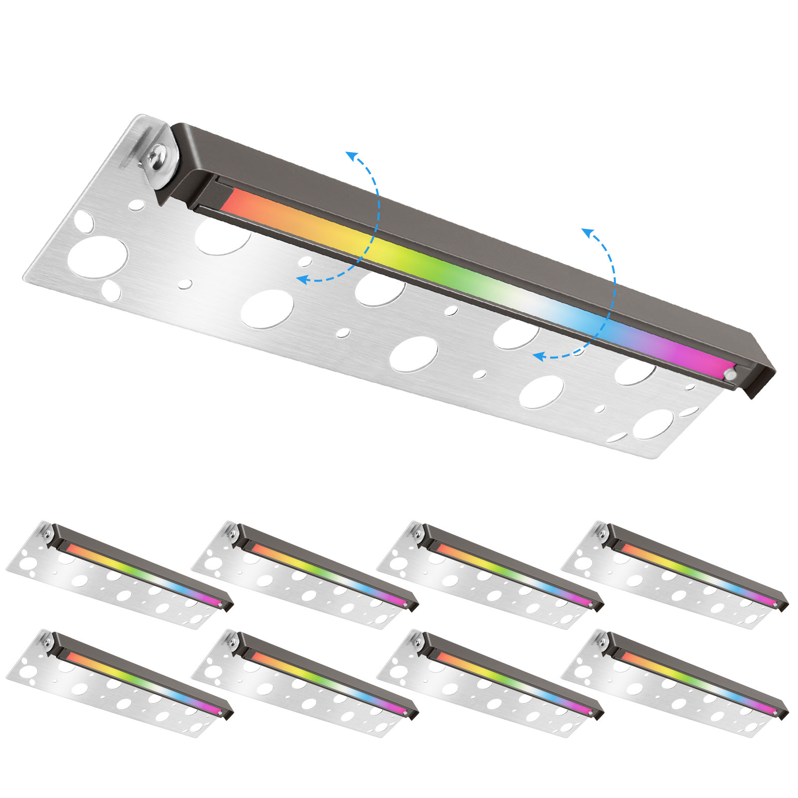 MW LIGHTING 12" LED Hardscape Step Light Low Voltage Color Temperature ...