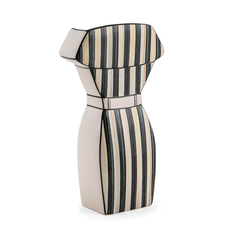 MacKenzie-Childs Doodles Dress Vase & Reviews | Wayfair